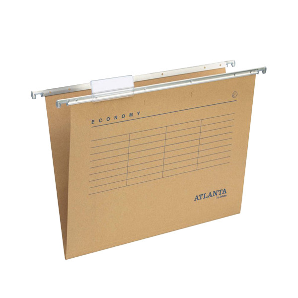 Atlanta Economy brown vertical suspension file folio (50-pack) Atlanta ...