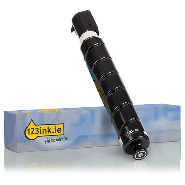 Canon C-EXV 49 black toner (original Canon) Canon 123ink.ie