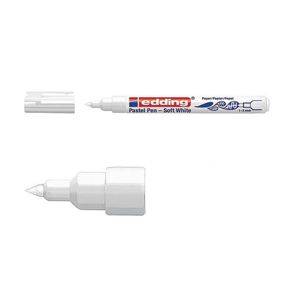 Edding 1500 semi-transparent white pastel marker Edding 123ink.ie