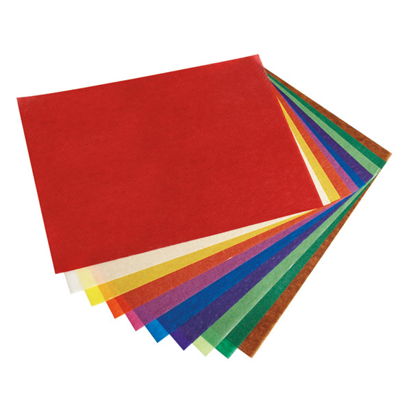 Folia transparent assorted paper 42 grams 15.5cm x 29.7cm (10 sheets ...