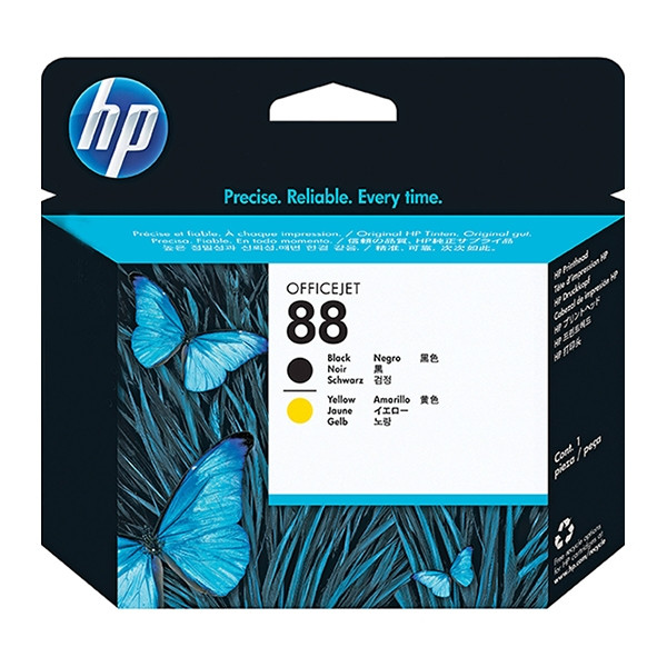 HP 88 (C9381A) black and yellow printhead (original HP) HP 123ink.ie
