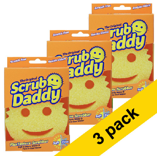 Original Scrub Daddy sponge (3-pack) Scrub Daddy 123ink.ie