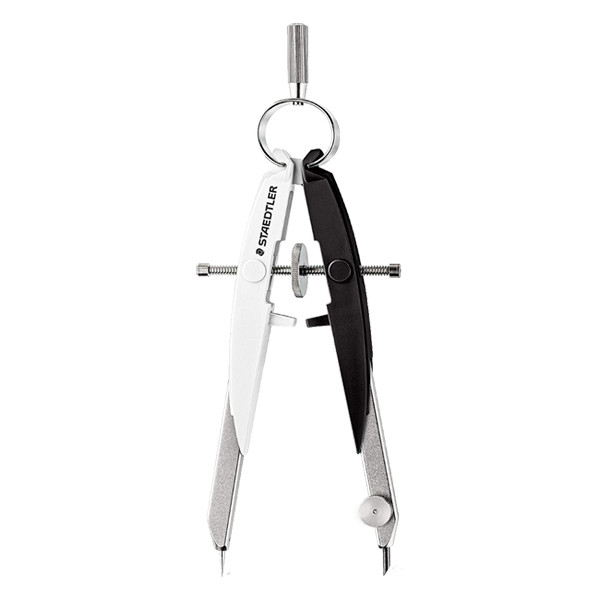 Staedtler Mars Comfort 556 white/black compass, 154mm Staedtler 123ink.ie