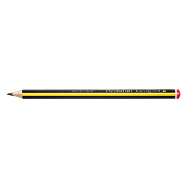 Staedtler Noris Jumbo Ergosoft triangular pencil (2B) (12-pack ...